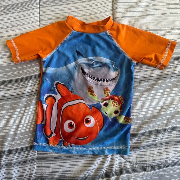 Disney | Swim | Finding Nemo Toddler Swim Shirt | Poshmark